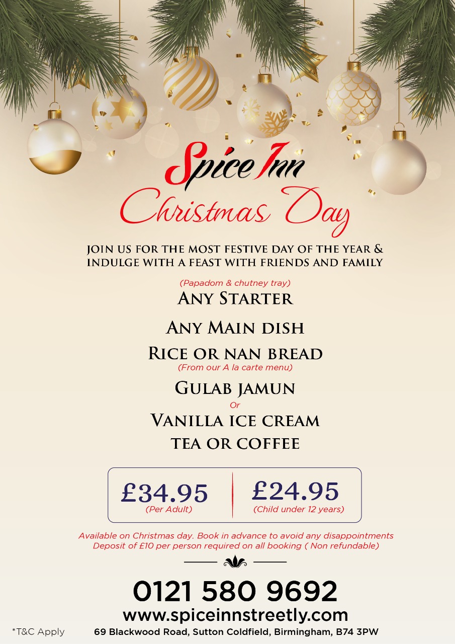 SPICE INN Sutton| Book & Order Online - Home